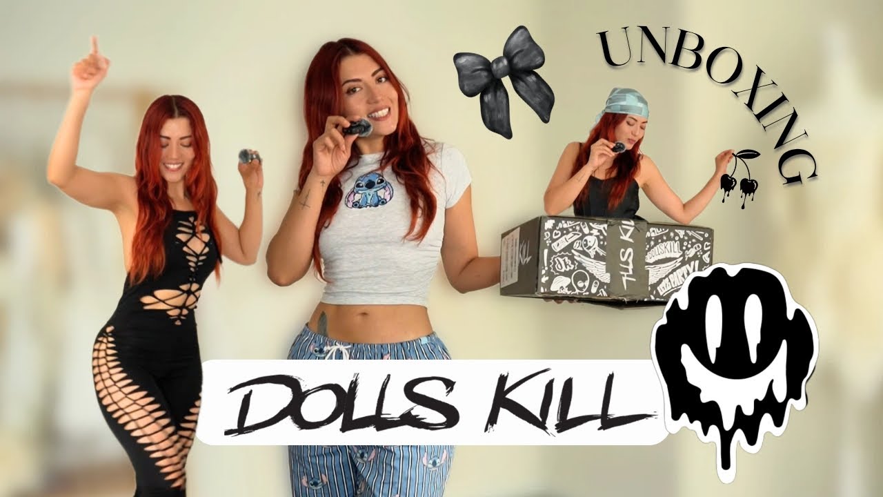 DOLLSKILL Try-On Haul 2026 💀 |  Unboxing My Dark Fantasy Wardrobe 💅🖤