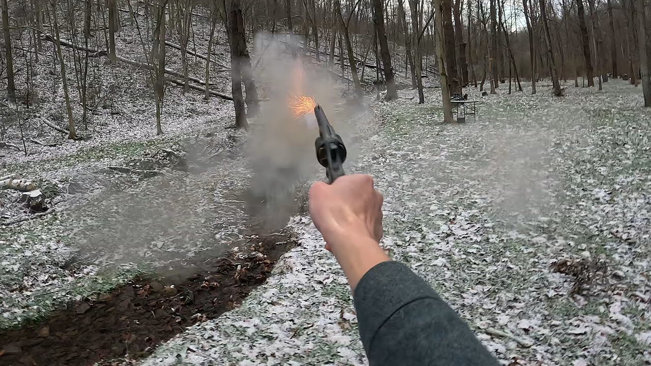 Colt Model 1892 New Army POV Shooting