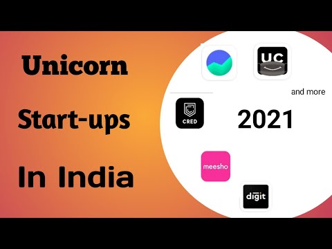 Unicorn startups in India 2021 |indian unicorns |List of startup companies in India 2021