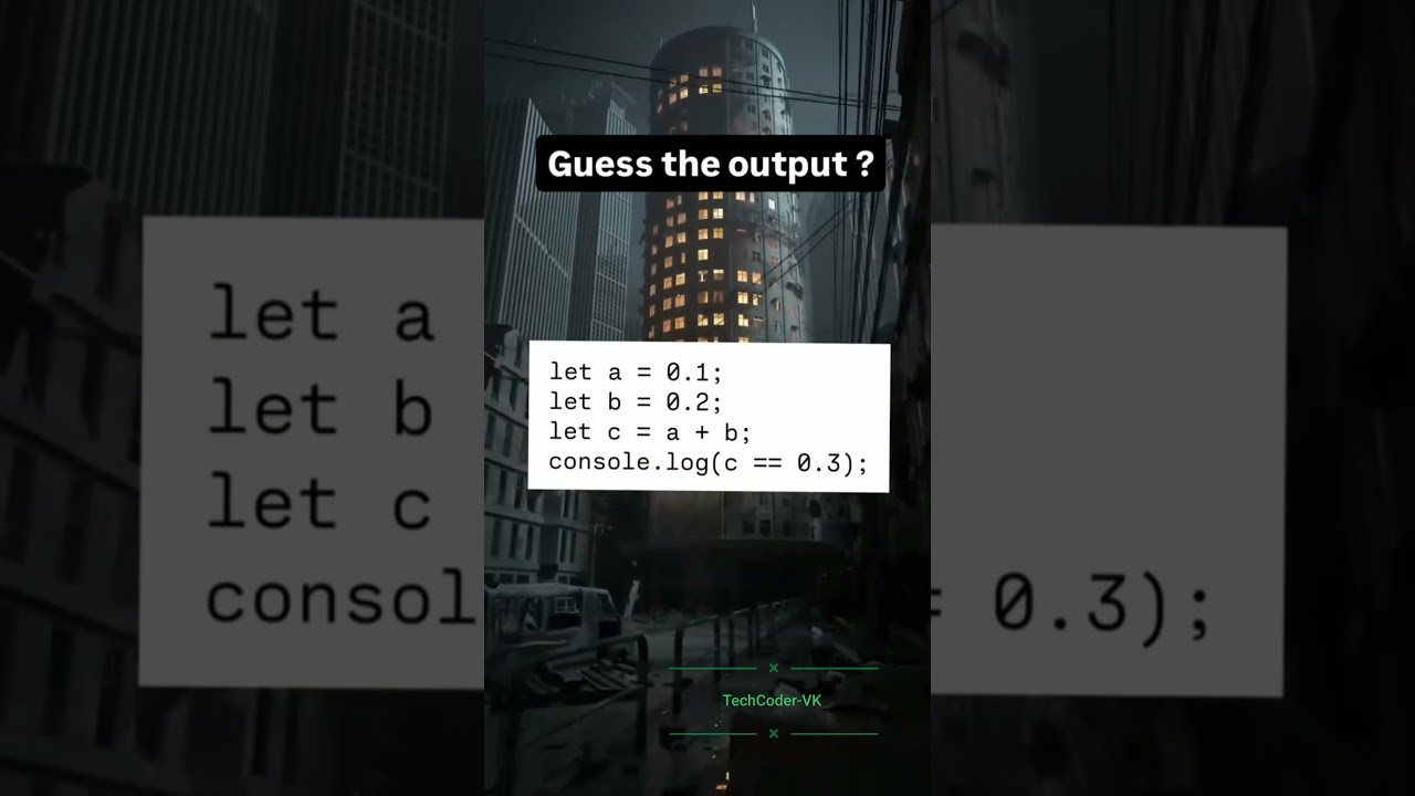 Comment Your Answer #coding #javascriptquiz #javascript #webdevelopment #viralvideo
