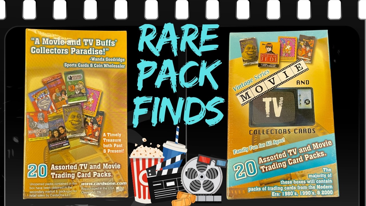 RARE VINTAGE MOVIE  & TV CARDS | Cardsone Box Opening