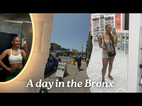 travel vlog : spend a *realistic* day in the Bronx w/ me | gym, nail shops, stores etc….