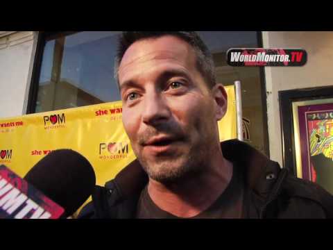 Johnny Messner of 'She Wants Me' talks three's a crowd on the red carpet