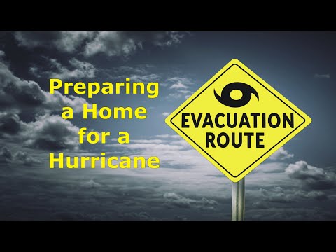 Preparing a Home for a Hurricane or Tropical Storm
