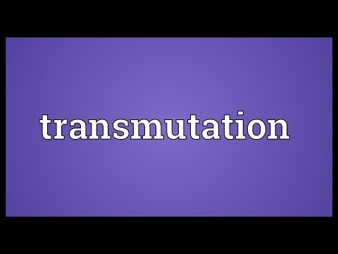 Transmutation Meaning