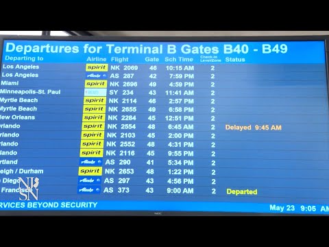 Delays continue at Newark Airport before holiday weekend