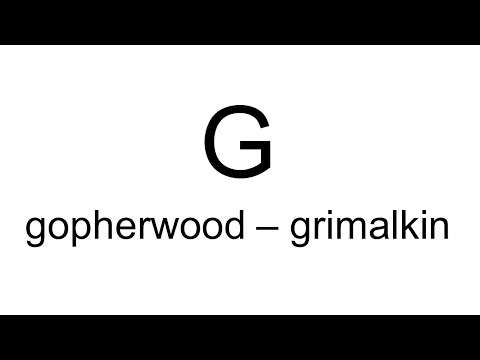 gopherwood - grimalkin | G | English Dictionary
