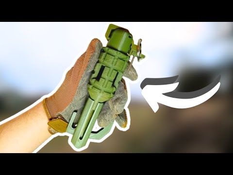 🔫 Airsoft Tripwire Land Mine Cap Gun Sound Land Mine "Sidewinder"・ STL ...