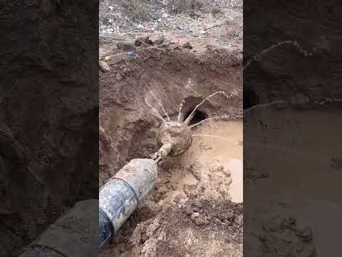 Directional water drill drilling process for underground pipelines