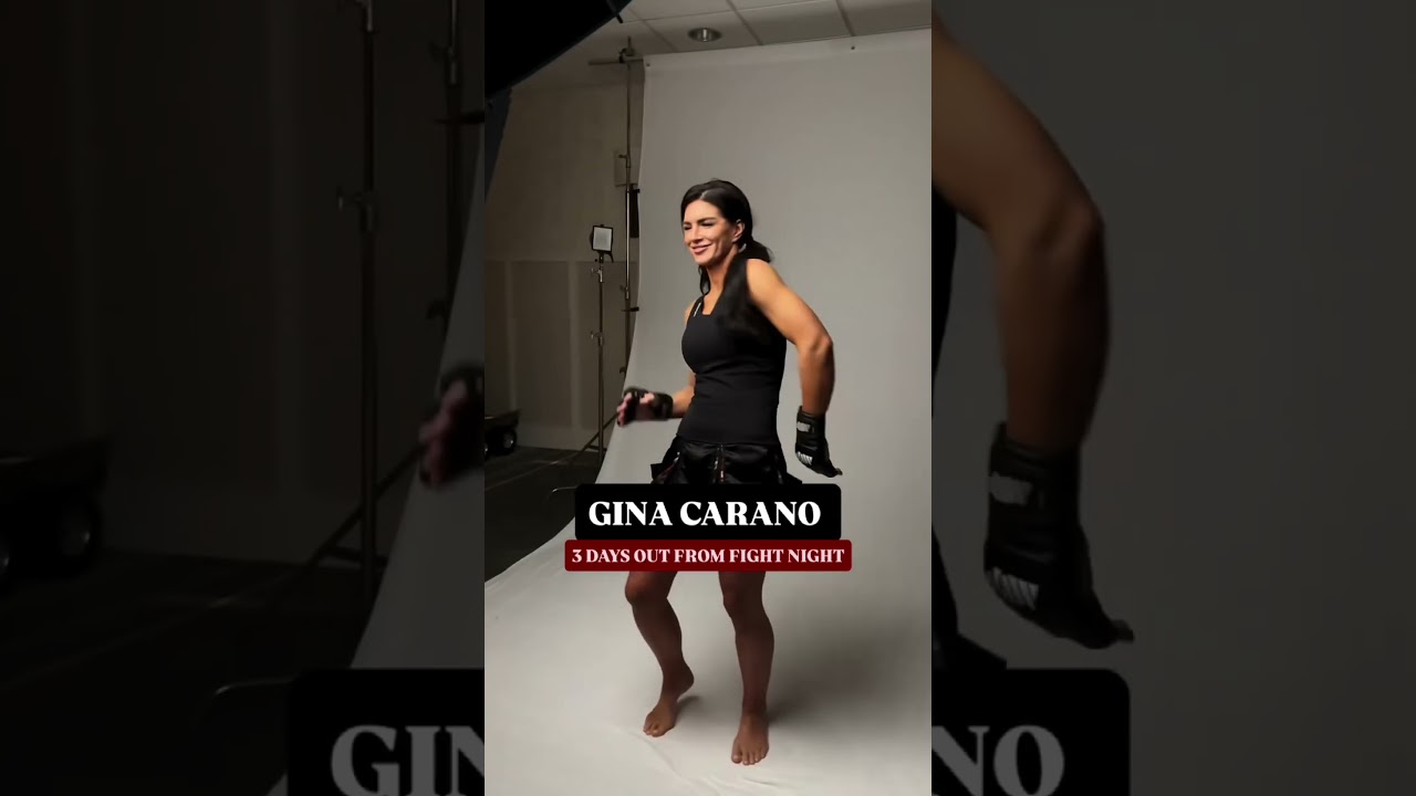 GINA CARANO | 3 DAYS OUT FROM FIGHT NIGHT #RouseyCarano