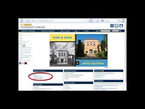 Finding Articles: Using Web of Science