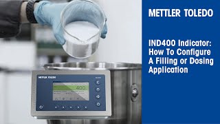 Terminales de pesaje IND400 con pantalla táctil | METTLER TOLEDO