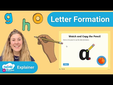 Twinkl KS1 | Upper and Lower Case Letter Formation