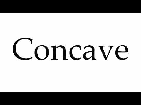 How to Pronounce Concave