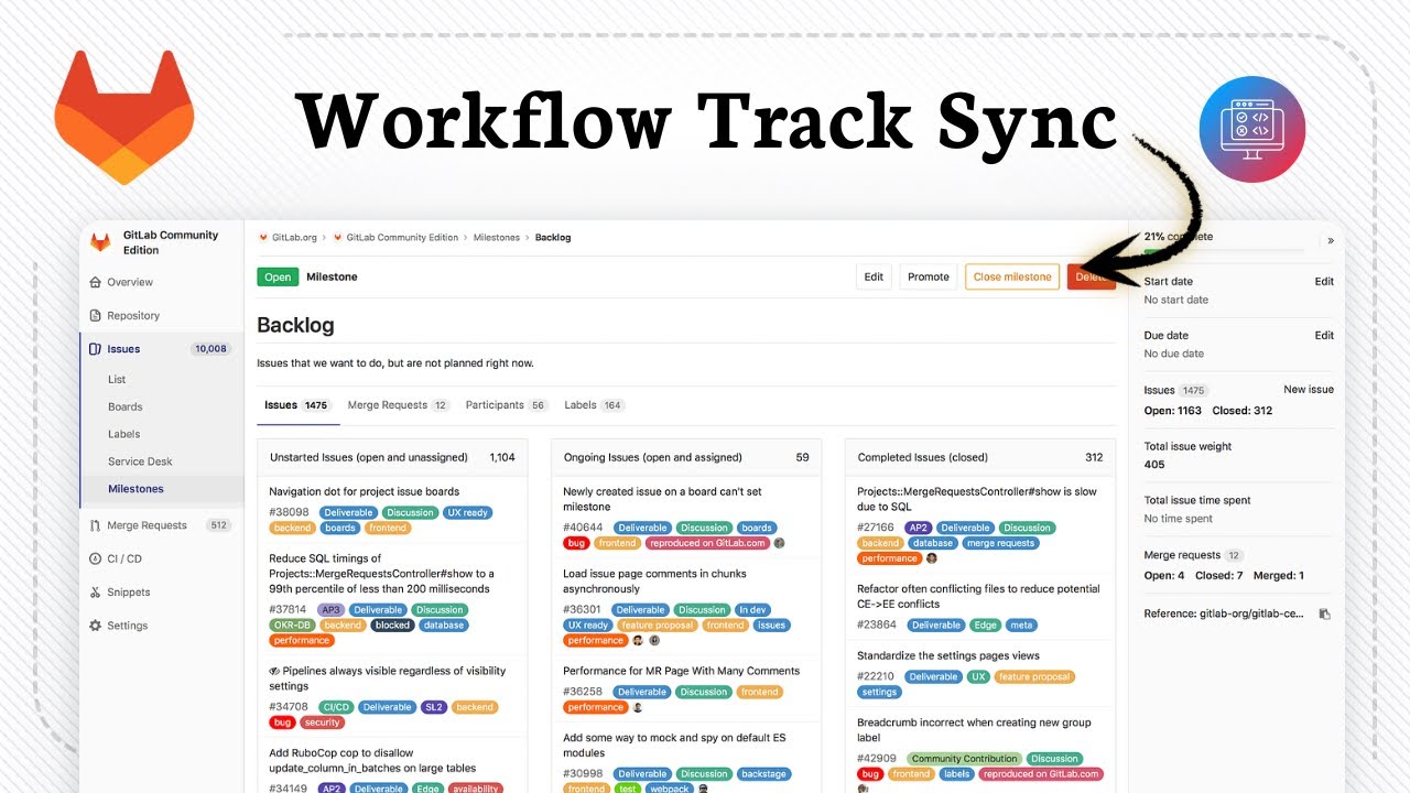 How to use GitLab for project management (Quick Organize)