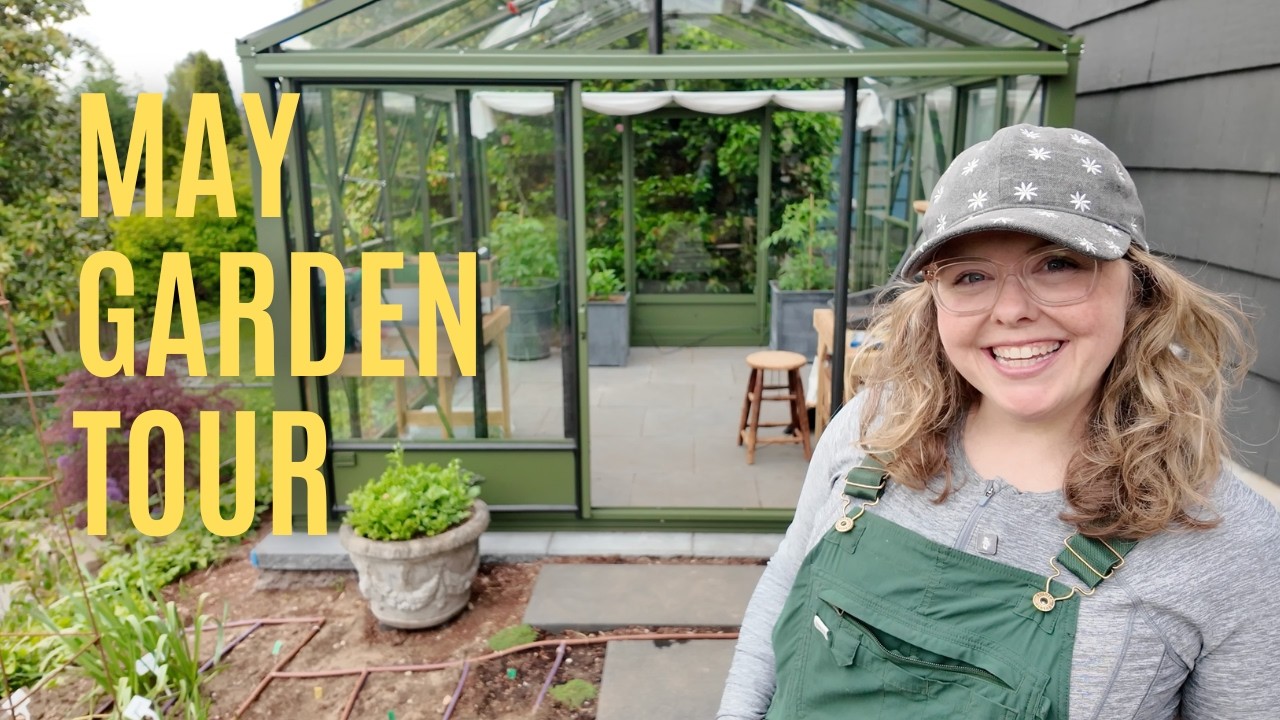 May Backyard Garden Tour: Blooming Wisteria & So Many New Plants💕