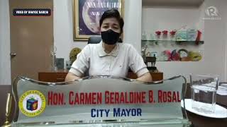 Supporters of Rosal couple protest in front of Legazpi City hall