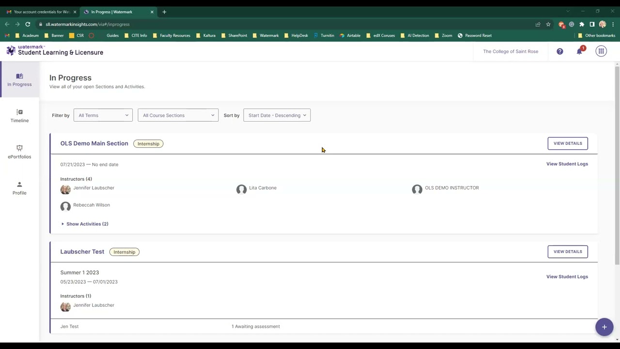 Watermark: Field Placement Training Video Mentors/Supervisors