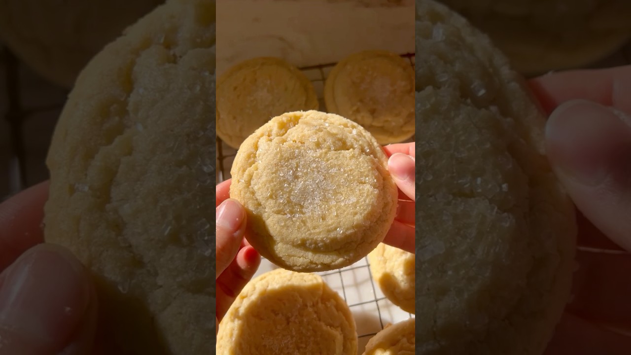 Soft & Chewy Sugar Cookies!