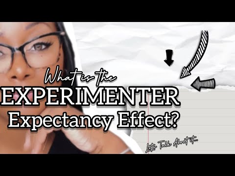 What is the Experimenter Expectancy Effect? || Psychology || My Therapy Files