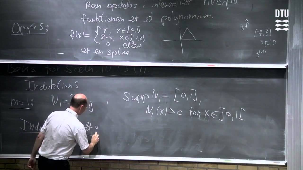 Wavelets og B-splines Del 2
