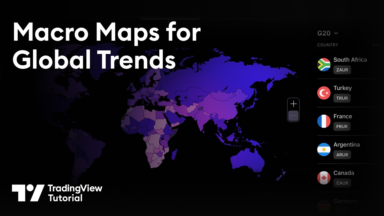 Identify Trends in Global Markets Using Macro Maps