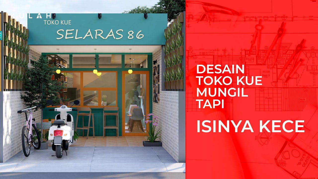 CONTOH DESAIN TOKO KUE DAN ROTI AGAR TERLIHAT KEREN, MODERN JUGA MENARIK