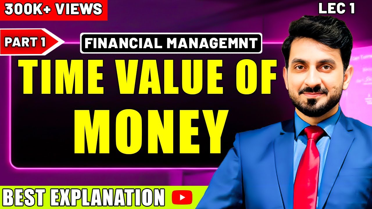 #01 Time value of money introduction || Financial Management || BBA,MBA