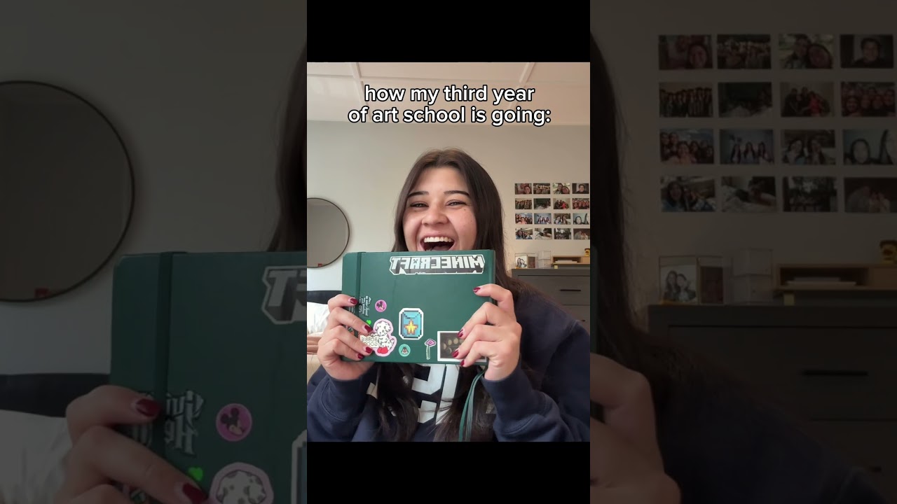 Art school is not for the weak 😭 #art