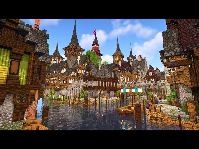 Tolfaldir - Fantasy/Medieval Town | Java & Bedrock World Download ...