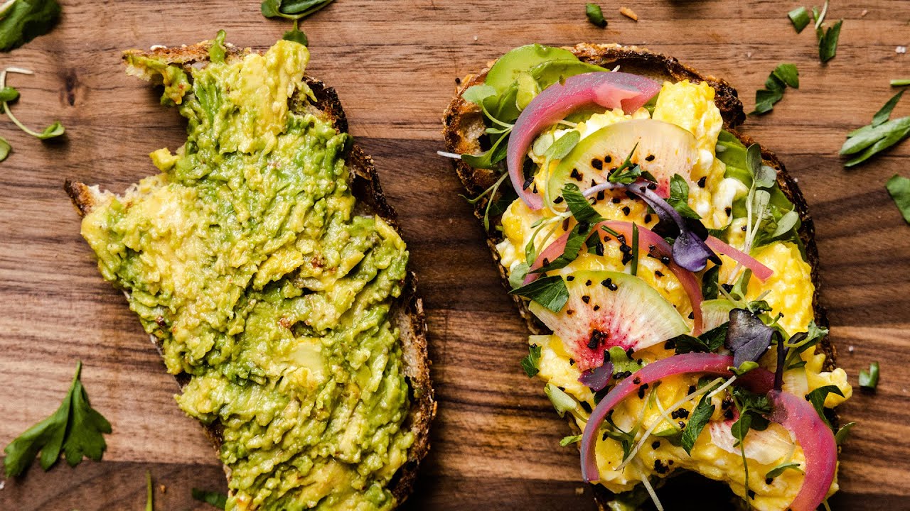 Avocado Toast 2 Ways! Basic Vs. Bougie - Cooking Videos