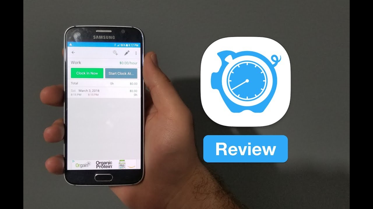 Great Free App For Tracking Your Work Hours - HoursTracker App Review