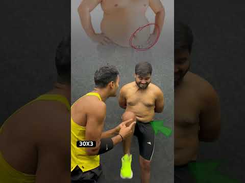 Fast belly fat burning workout #fatloss #motivation