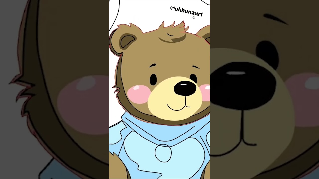 cute BEAR illustration | VECTOR graphics | Part 1