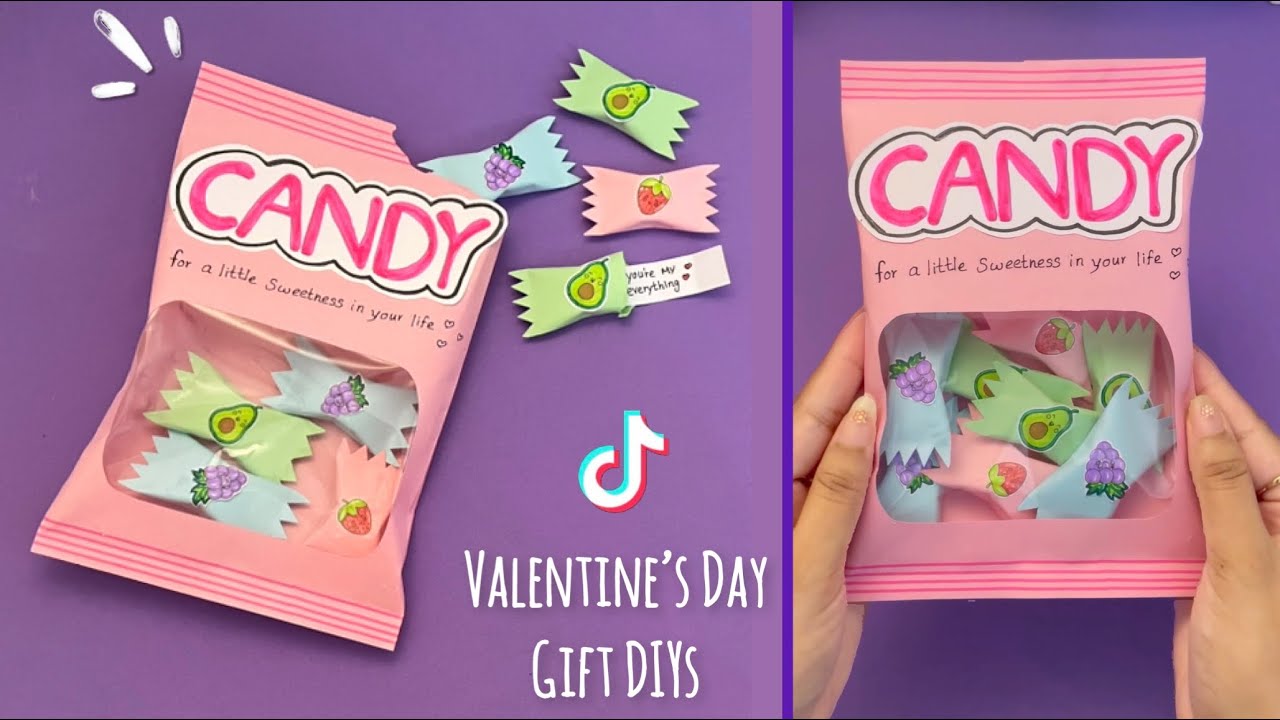 DIY Candy Love Notes /Valentine’s Day DIY Gift Ideas TikTok Compilation 2023 / Paper Craft /handmade