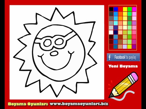 Sunshine Coloring Pages For Kids - Sunshine Coloring Pages