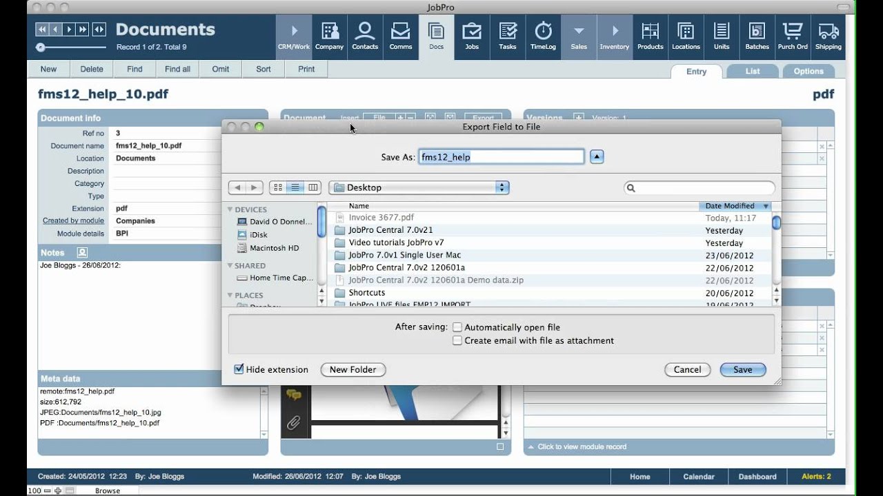 Module Documents Overview