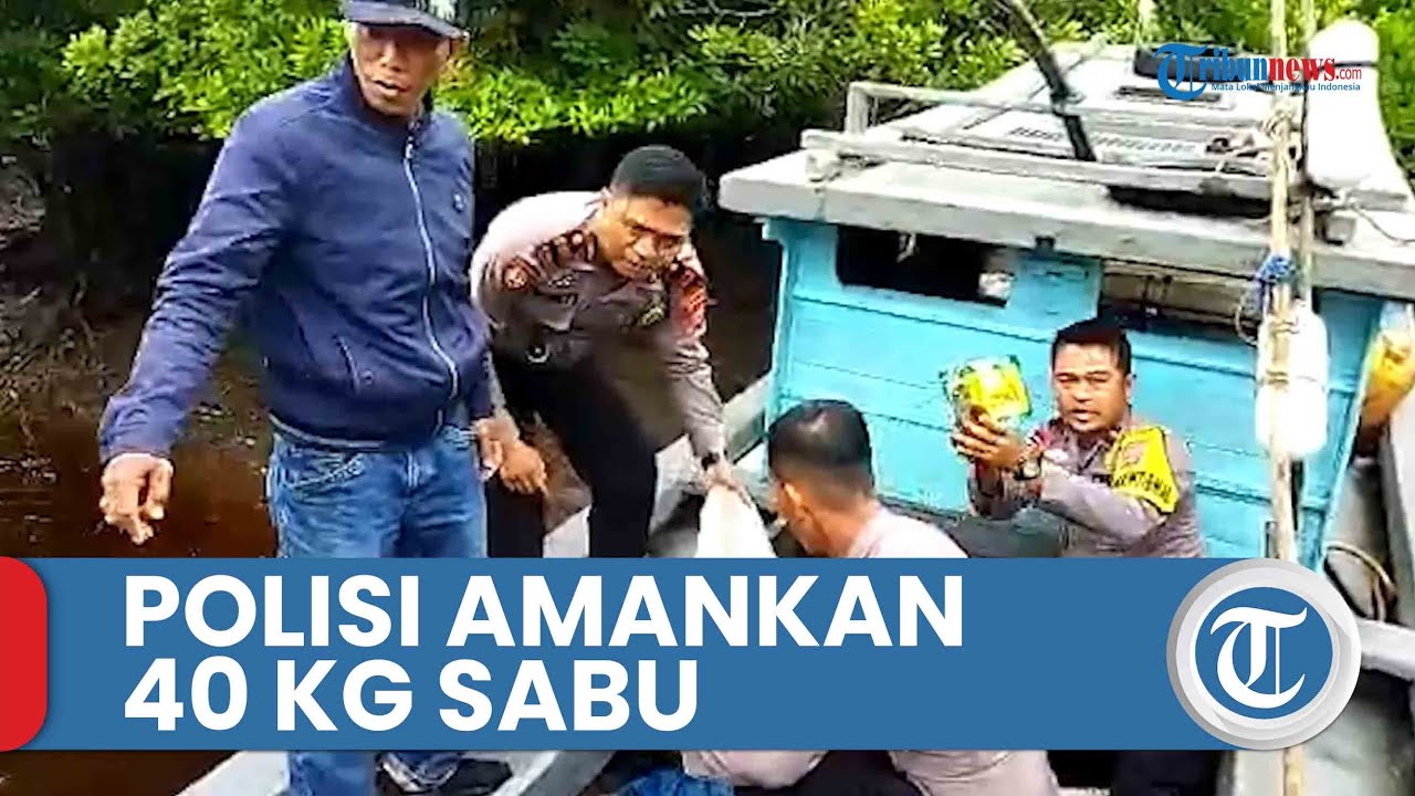 Detik-detik Polisi Gagalkan Peredaran 40 Kg Sabu, Beredar dari Info 2 Karung Putih Mencurigakan ...
