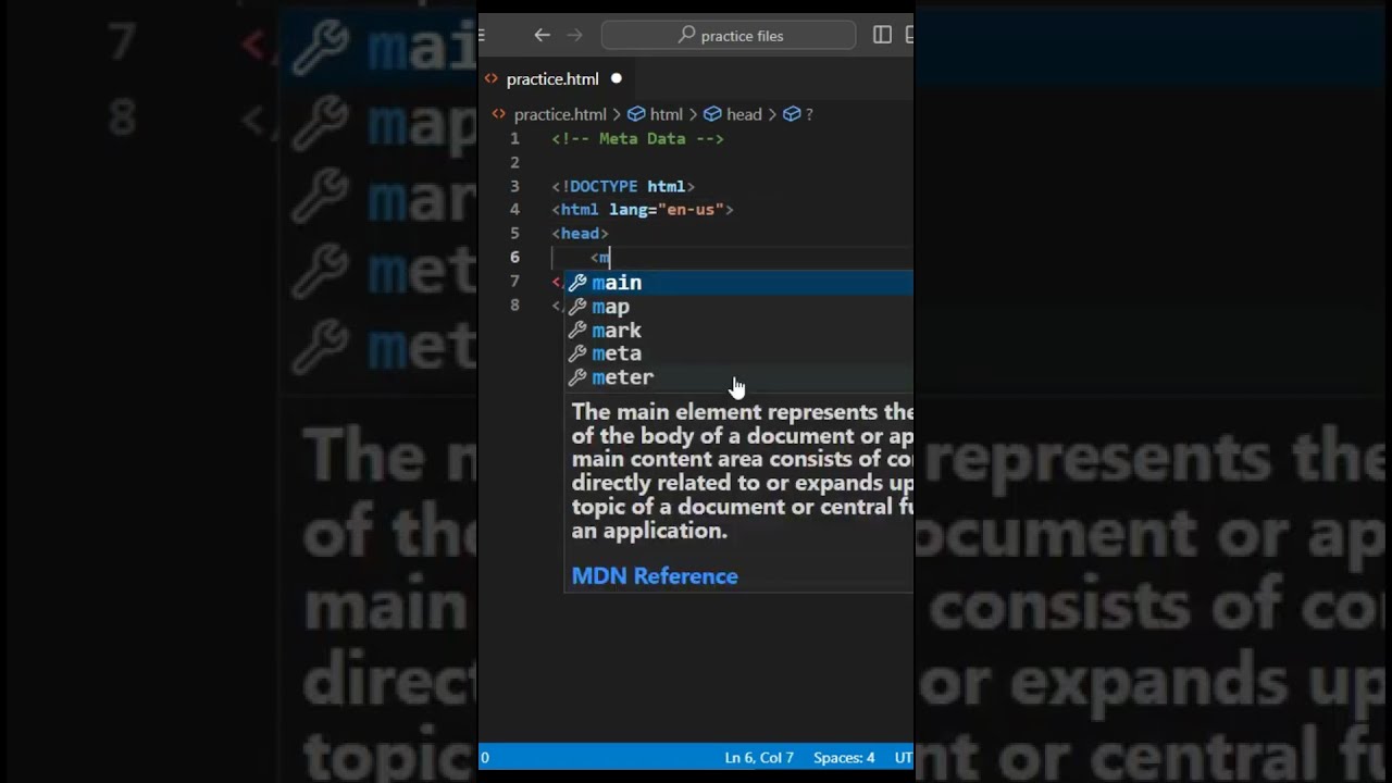 Meta data |#html #coding #programming #webdevelopment #code #frontend #webdevelopment