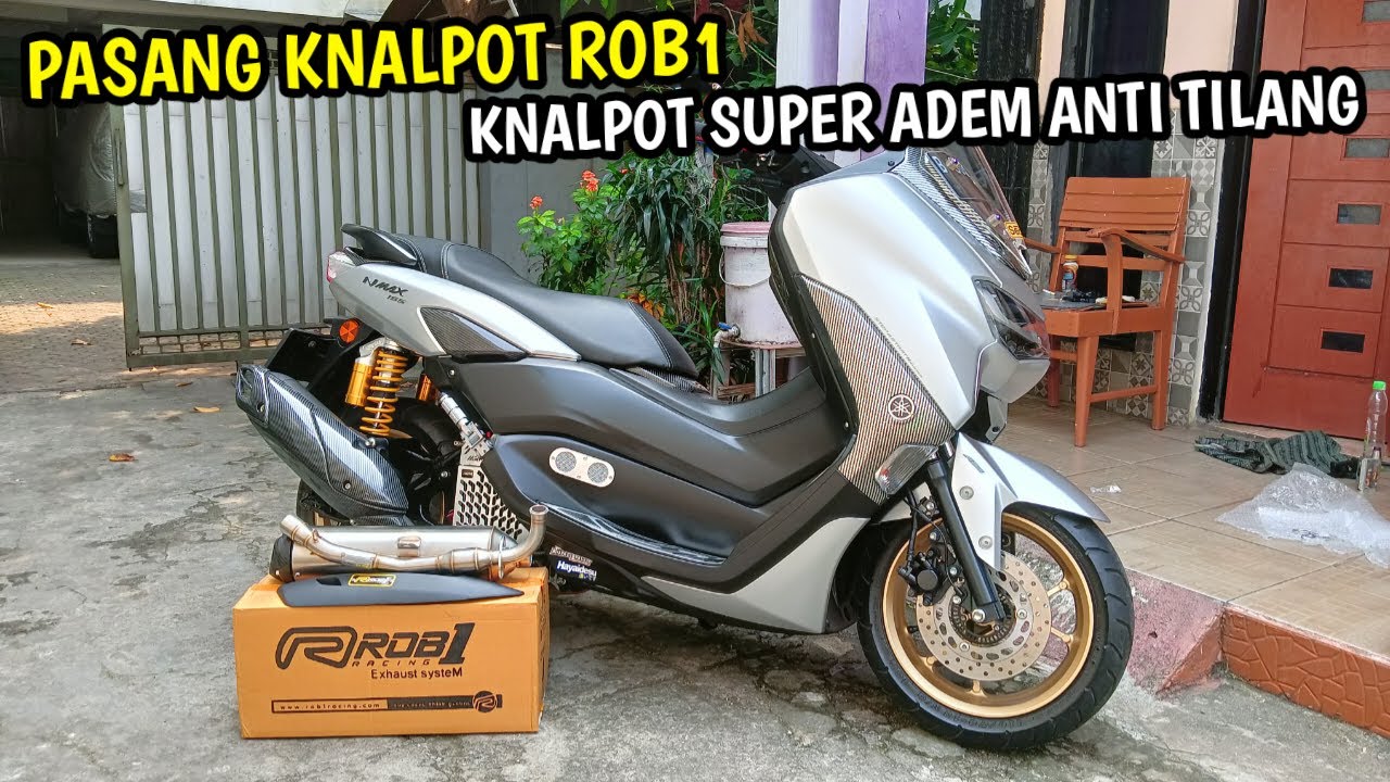 Cara Pasang Knalpot Racing Lokal Yamaha NMAX 155 Terbaru dan Tips ...