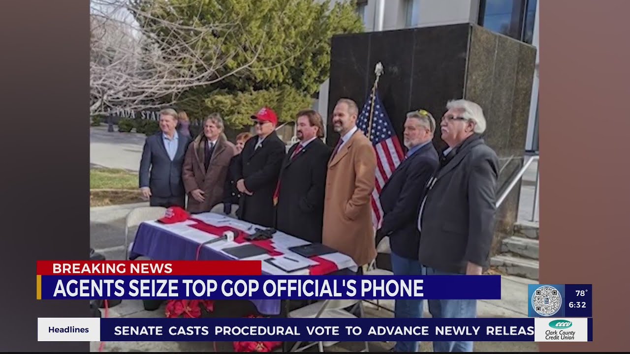I-Team sources: FBI seizes Nevada GOP chairman's phone as part of fake elector investigation