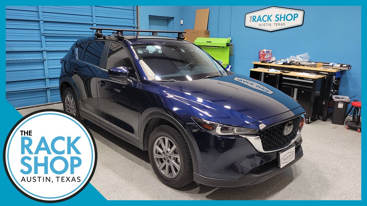 2017-2025 Mazda CX-5 w/Bare Roof Thule Wingbar Evo Clamp Complete Roof Rack | The Rack Shop