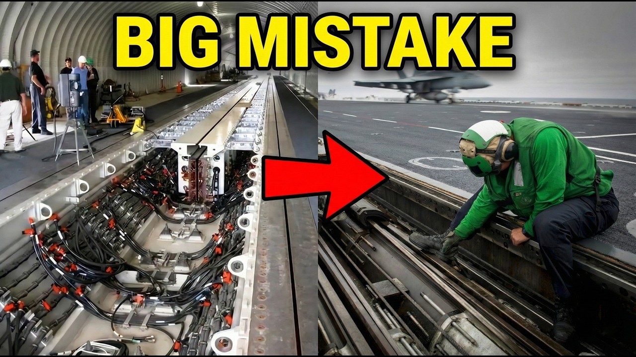 Why the US Navy is Replacing Electric Catapults with Steam