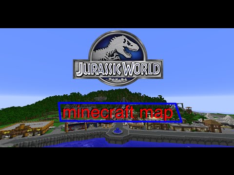 Jurassic World Map 1.10 Minecraft Map