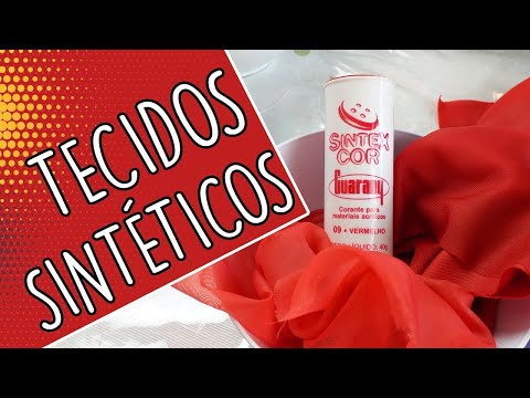 COMO TINGIR TECIDOS SINTÉTICOS | Théo e Tintas