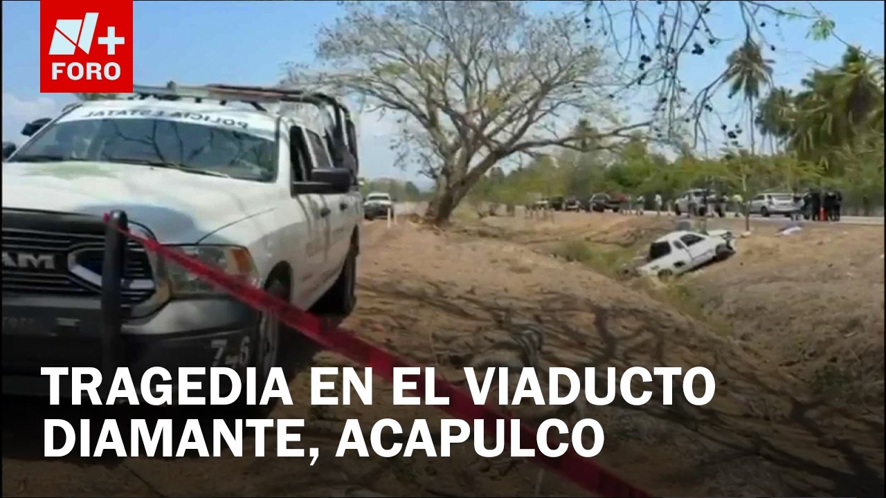 Tragedy in Acapulco: Tourist van overturns on Viaducto Diamante, leaving five dead