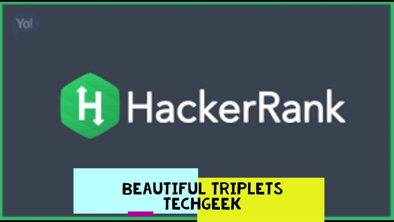 Hackerrank Solutions || Beautiful Triplets || Problem Solving