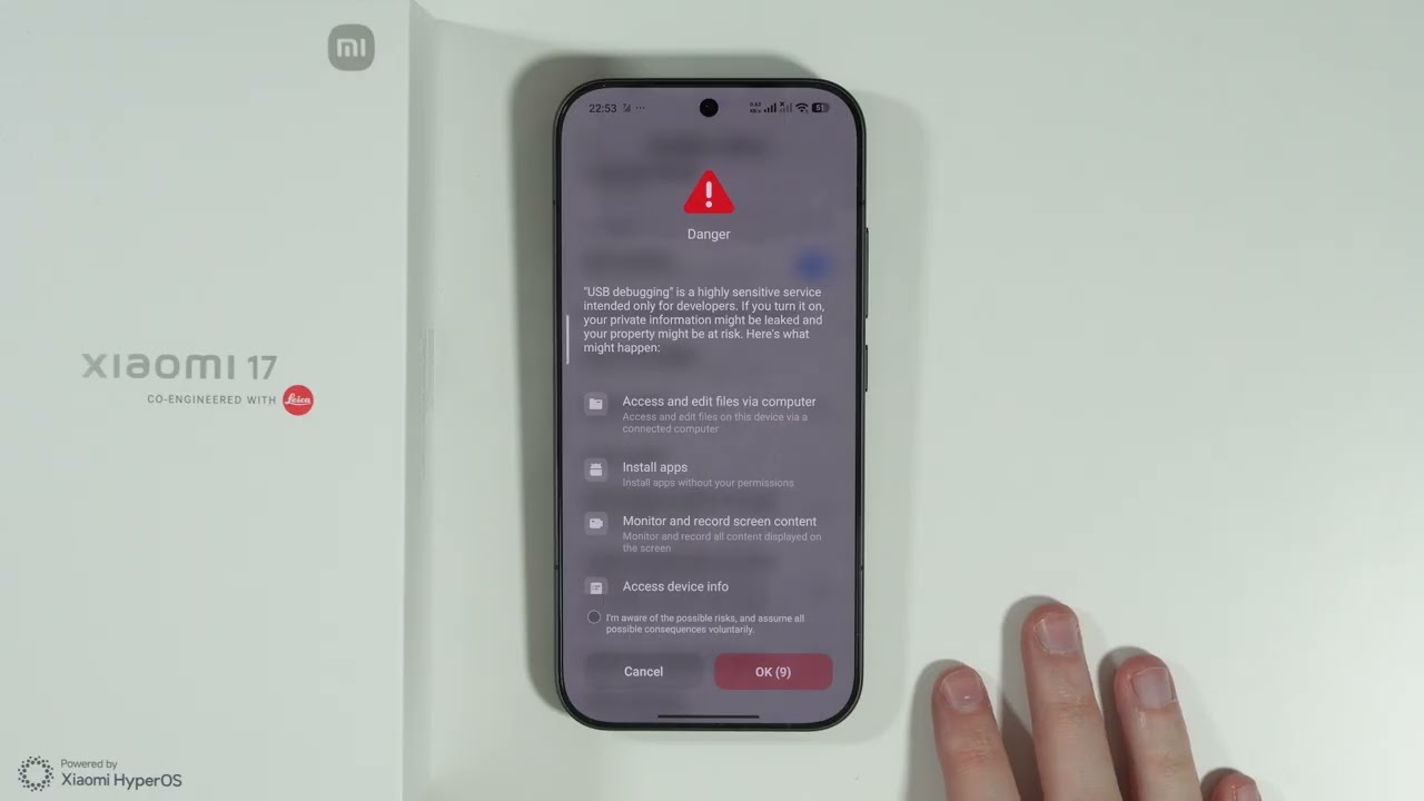 Xiaomi 17: How to Enable USB Debugging