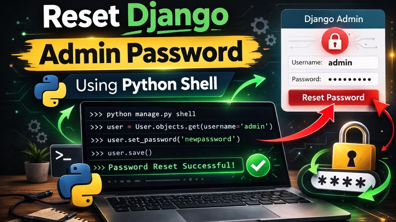 Reset Django Admin Password from Python Shell