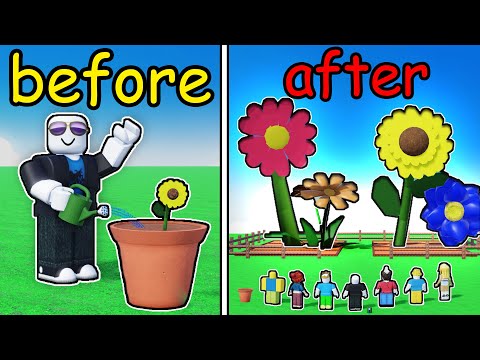 growing EVERYTHING in Roblox grow a garden FRIENDSHIP UPDATE